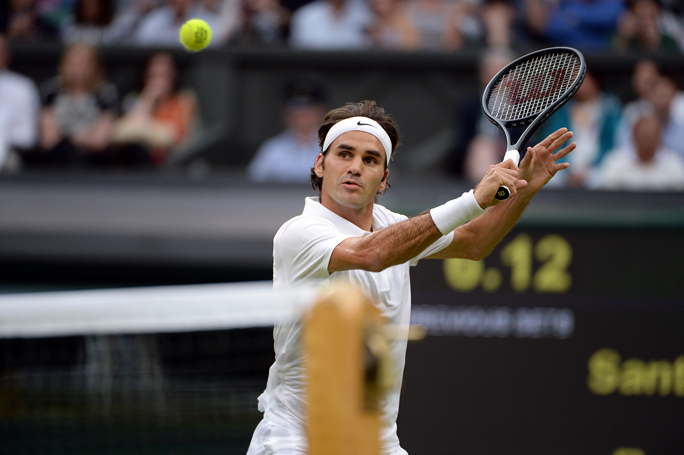 Centre Court: Federer vs. Giraldo - The Championships, Wimbledon ...