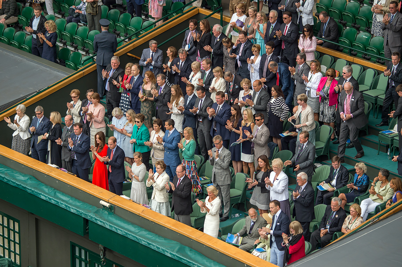 Spotted at Wimbledon on Day nine - The Championships, Wimbledon ...