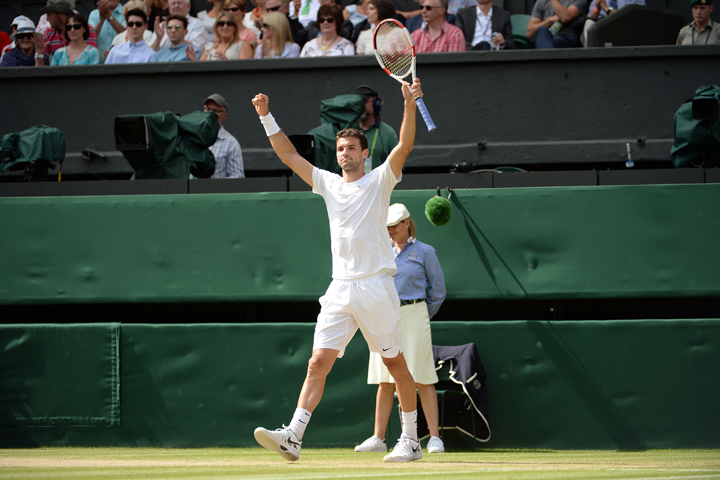 Gentlemen's Quarter-Finals: Dimitrov vs. Murray - The Championships ...