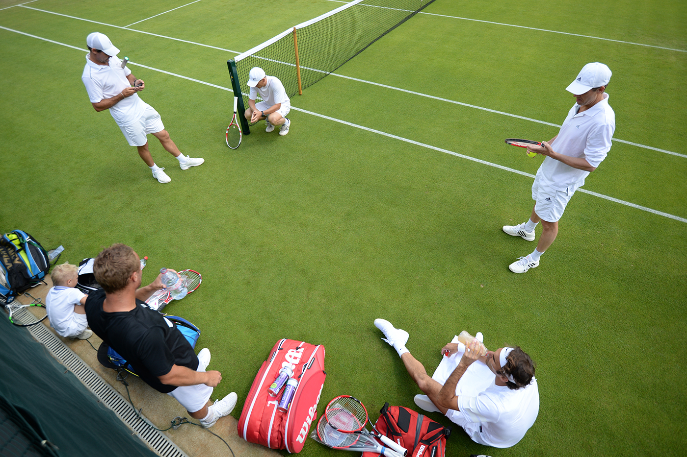 Practice and preparations at Wimbledon: day 3 - The Championships ...