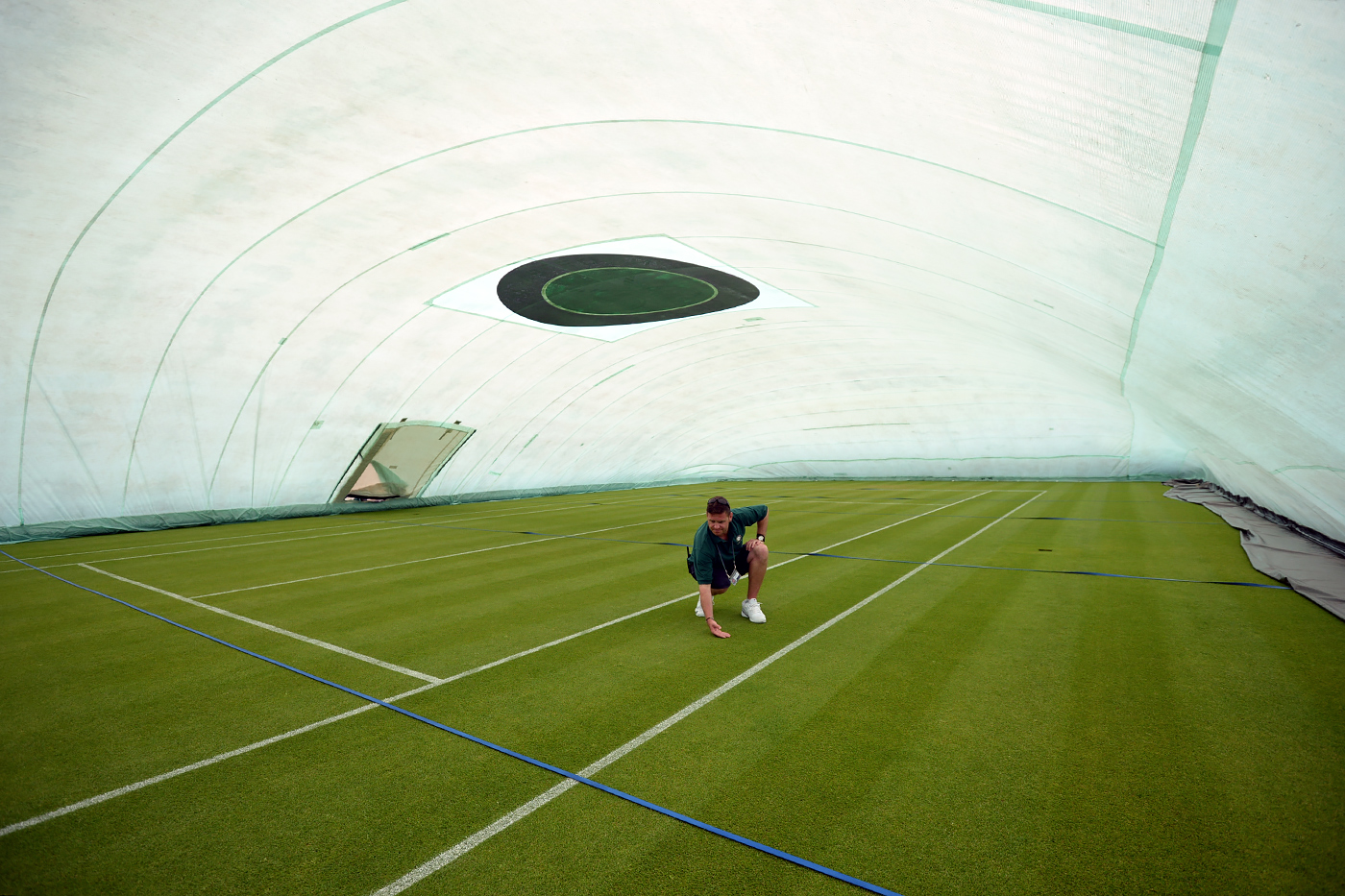 In pictures: Last-minute preparations - The Championships, Wimbledon ...