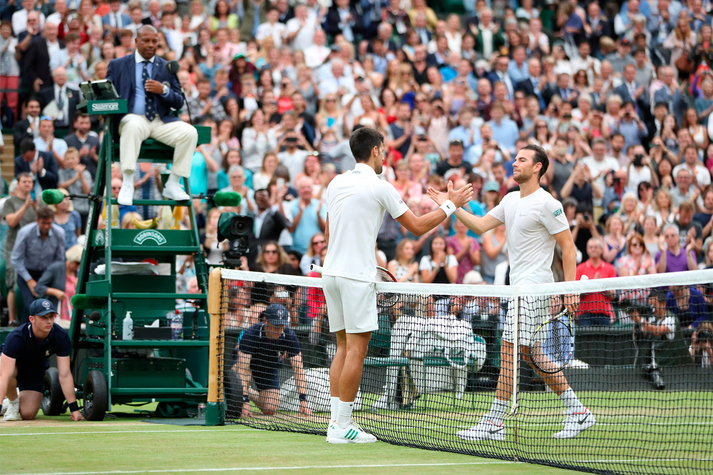 Djokovic completes quarter-final line-up - The Championships, Wimbledon ...