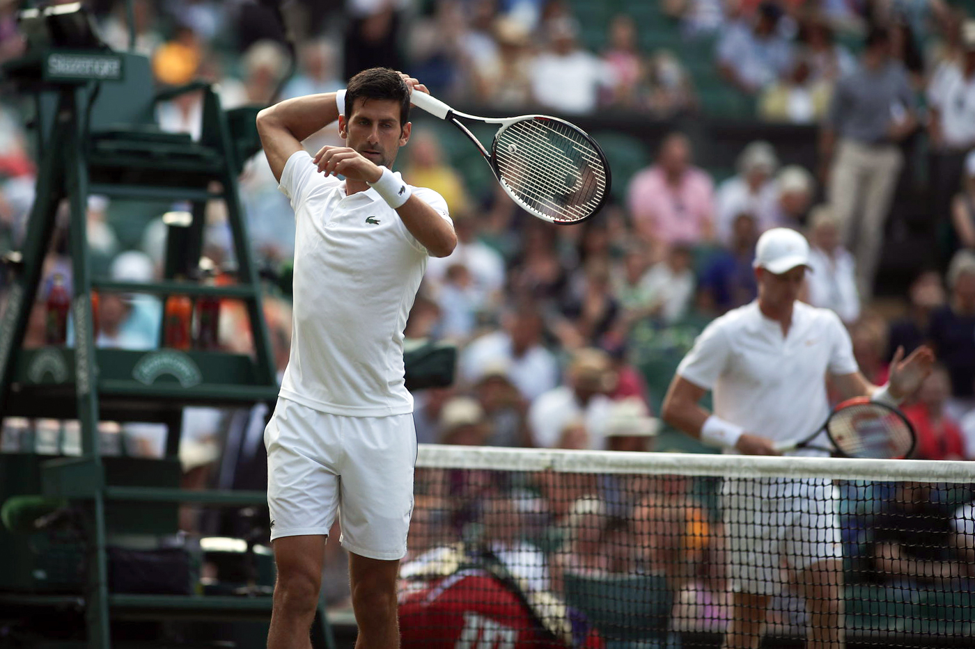 Djokovic dashes local hope - The Championships, Wimbledon - Official ...