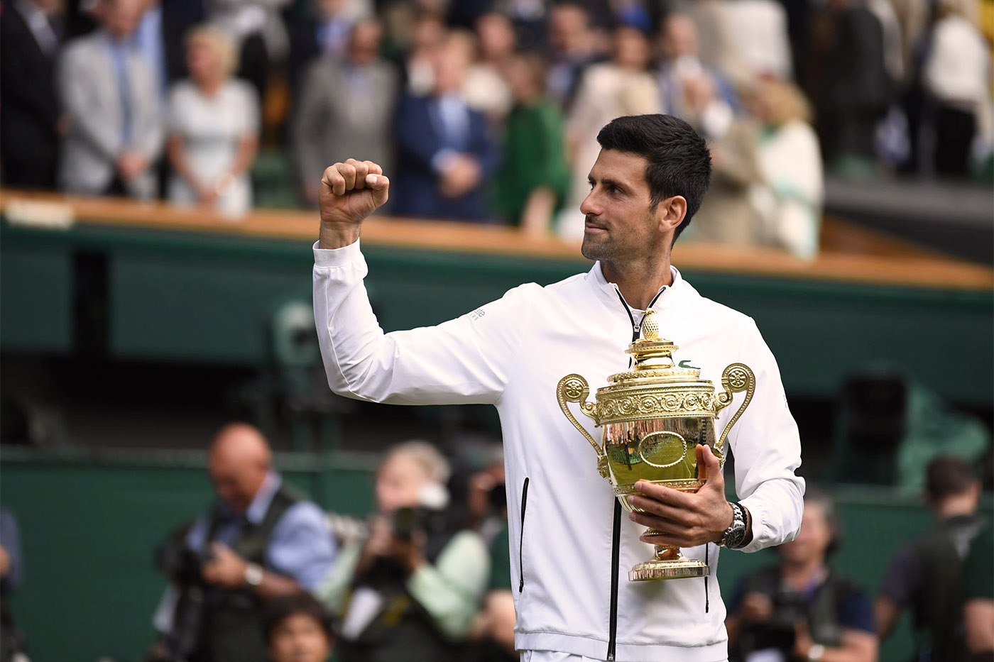 Defending Wimbledon Champion Novak Djokovic - The Championships ...