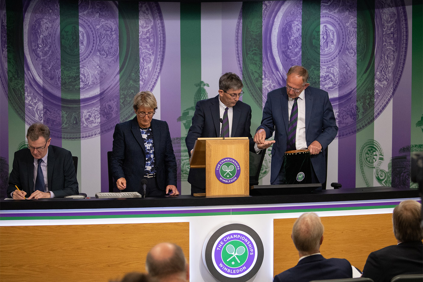 The 2019 Wimbledon Draw Ceremony - The Championships, Wimbledon ...