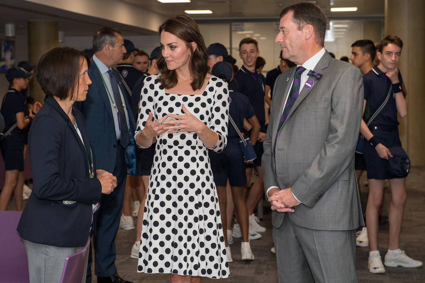 A royal visit from HRH The Duchess of Cambridge - The Championships ...