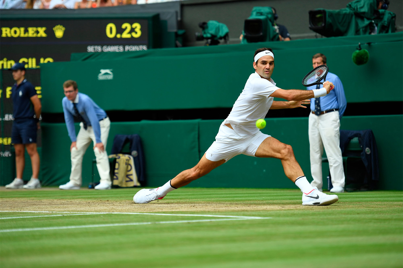Record eighth title for Federer - The Championships, Wimbledon ...