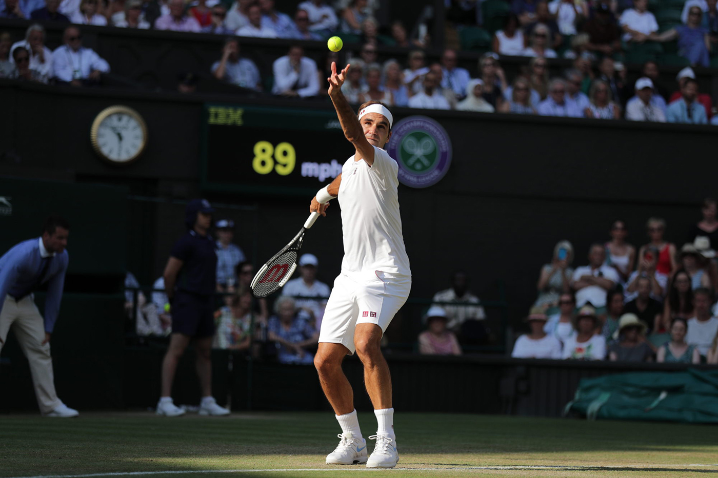 Roger rolls on: Federer over Struff - The Championships, Wimbledon ...