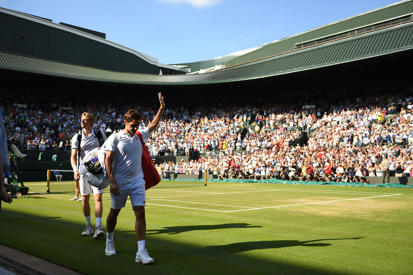 Marathon on No.1 Court: Anderson over Federer - The Championships ...