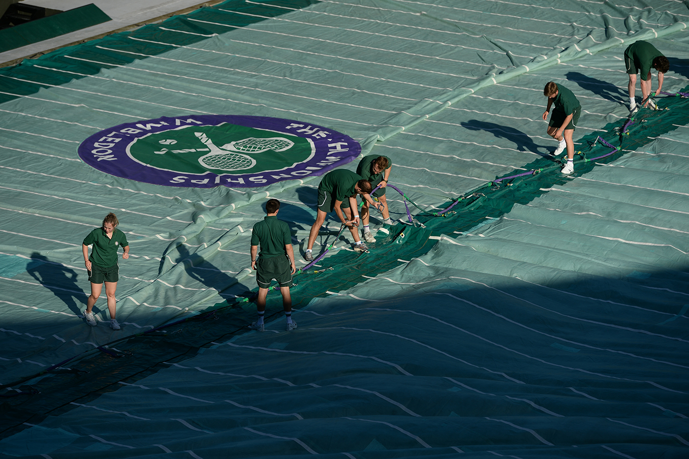 Preparations and practice at Wimbledon - day 2 - The Championships ...