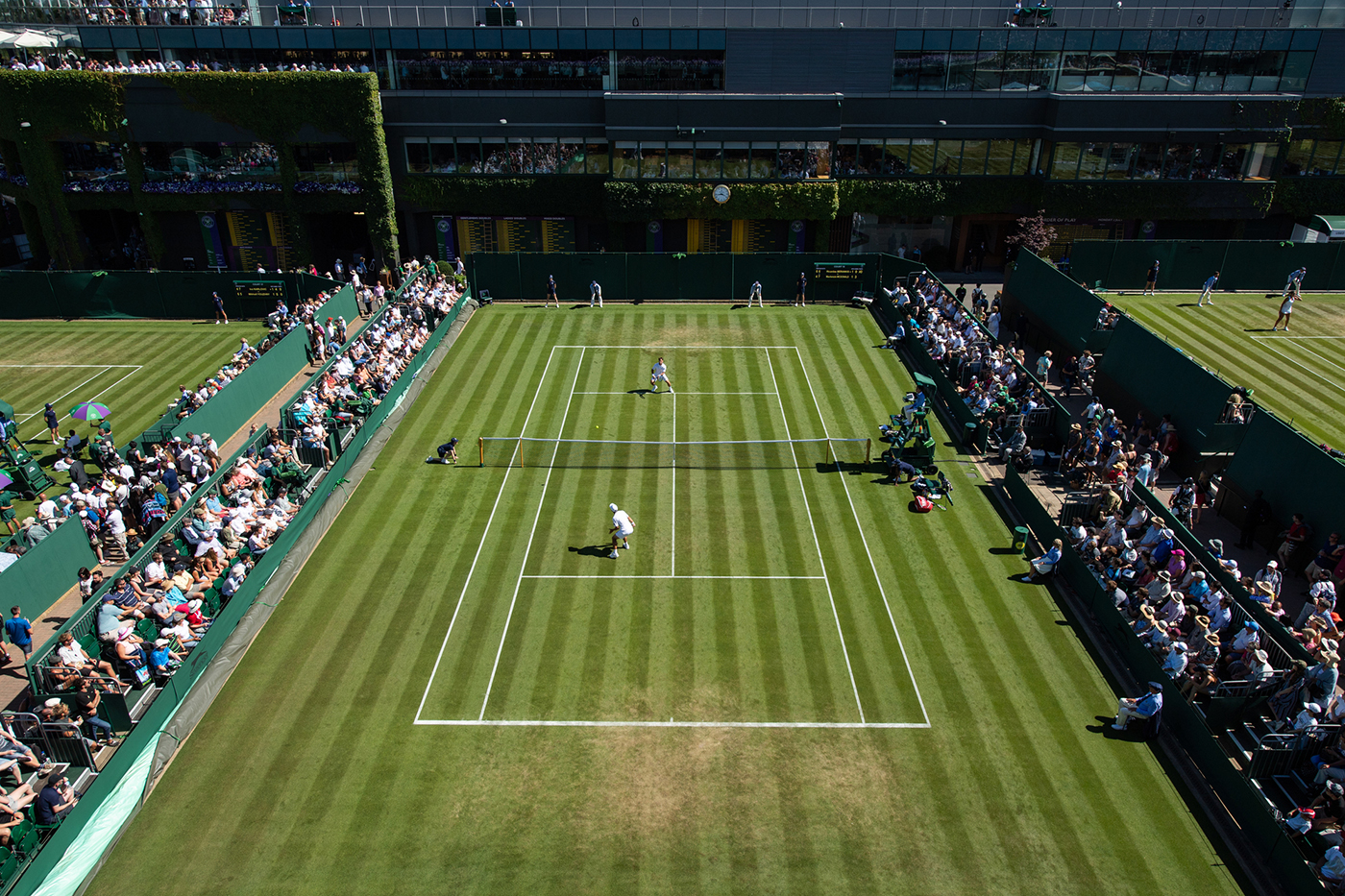 Action from around the Grounds - Day 1 - The Championships, Wimbledon ...