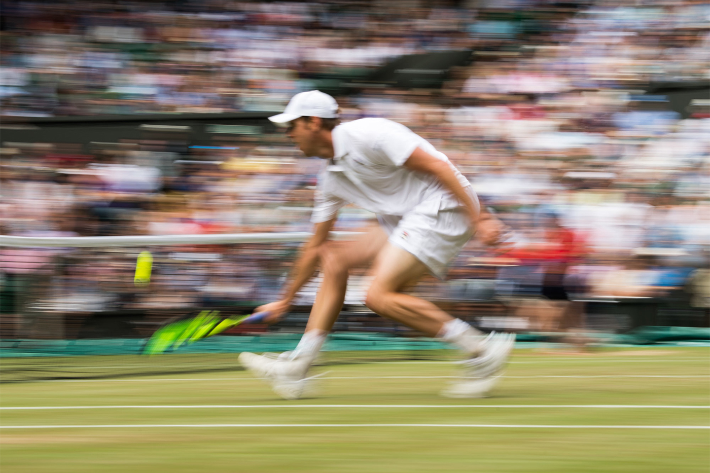 Querrey content with ‘fun run’ - The Championships, Wimbledon ...