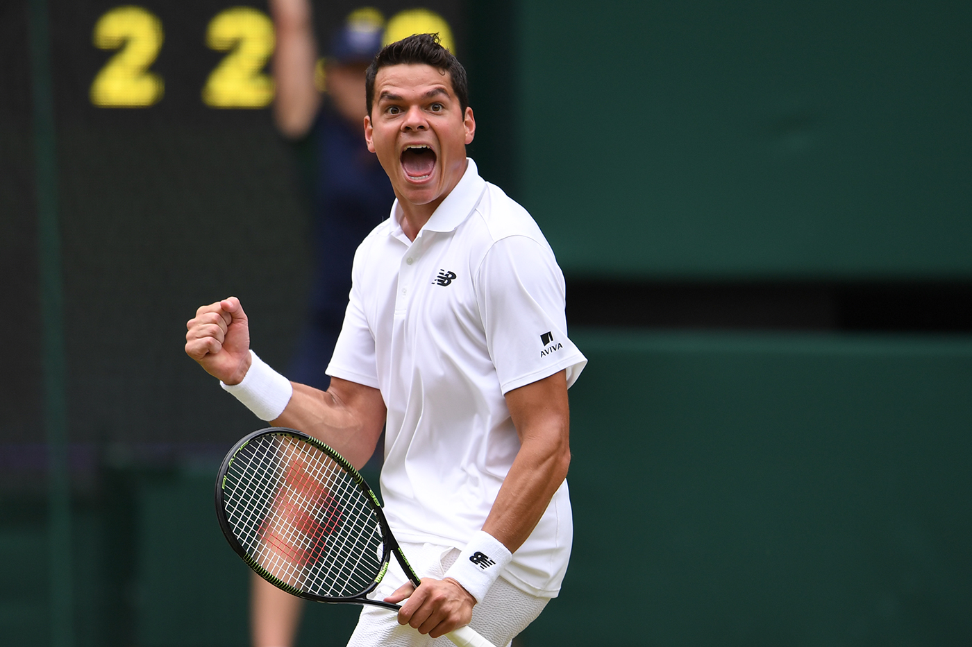 Gentlemen's Semi-final: Raonic defeats Federer - The Championships ...