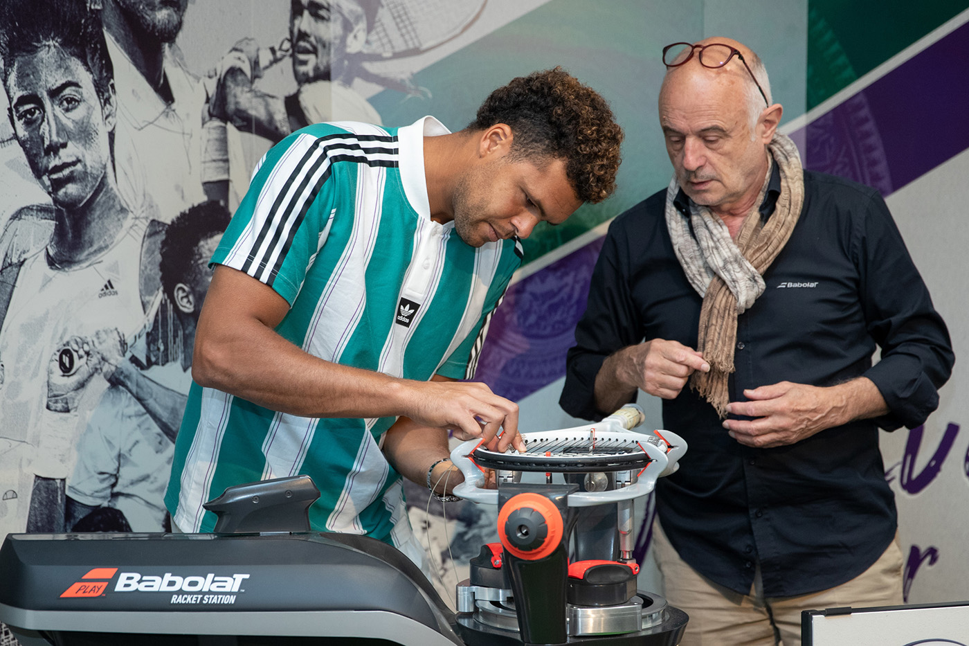 Tsonga The Stringer - The Championships, Wimbledon - Official Site by IBM